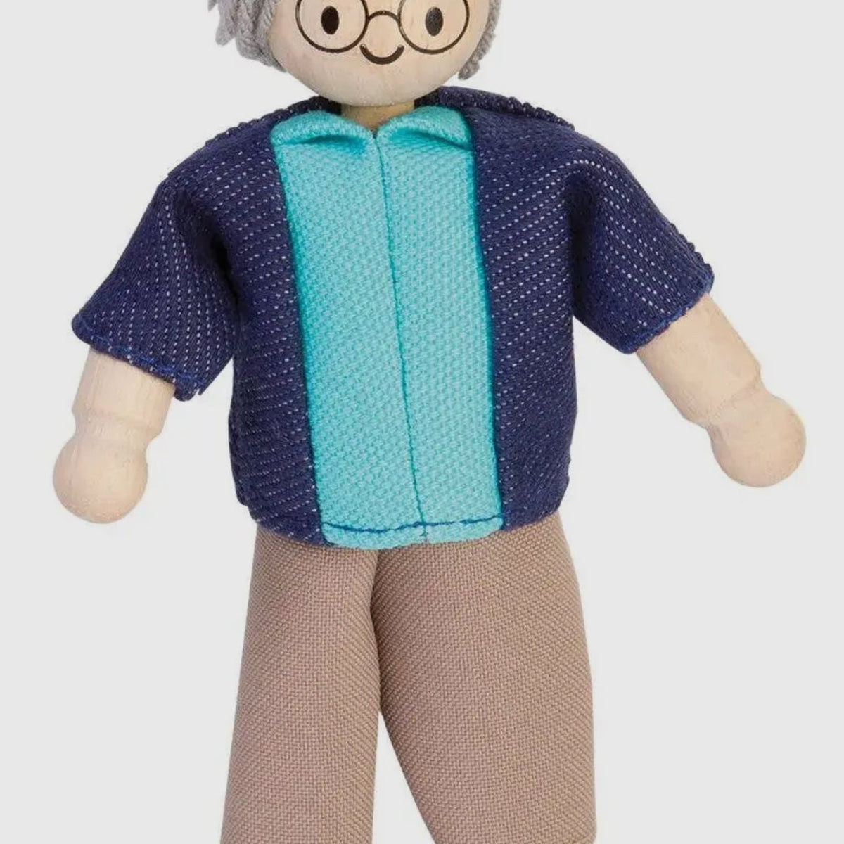 Grandfather Wooden Doll - dolls TAYLOR + MAX