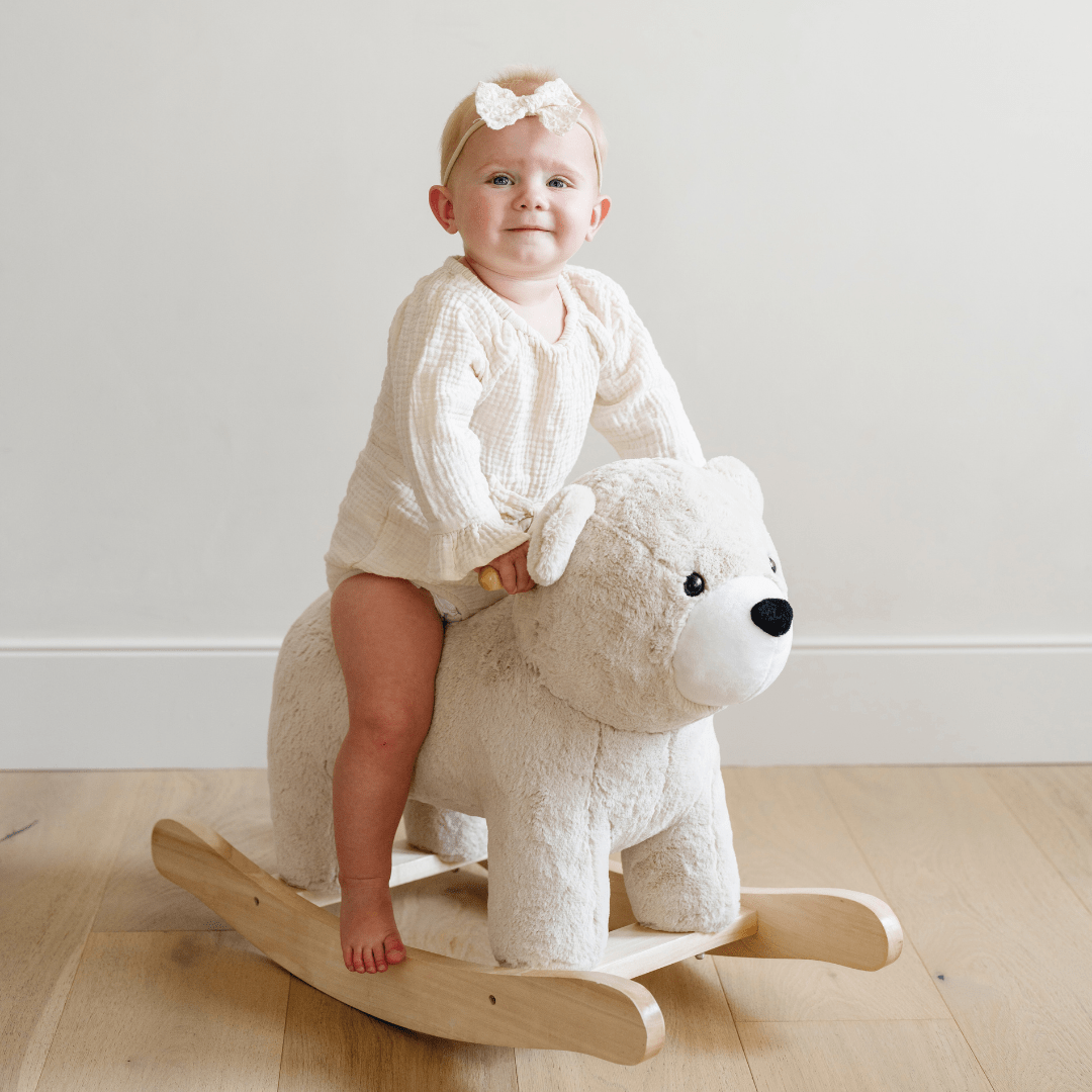 STUFFED ANIMAL ROCKERS: Bear - TAYLOR + MAX