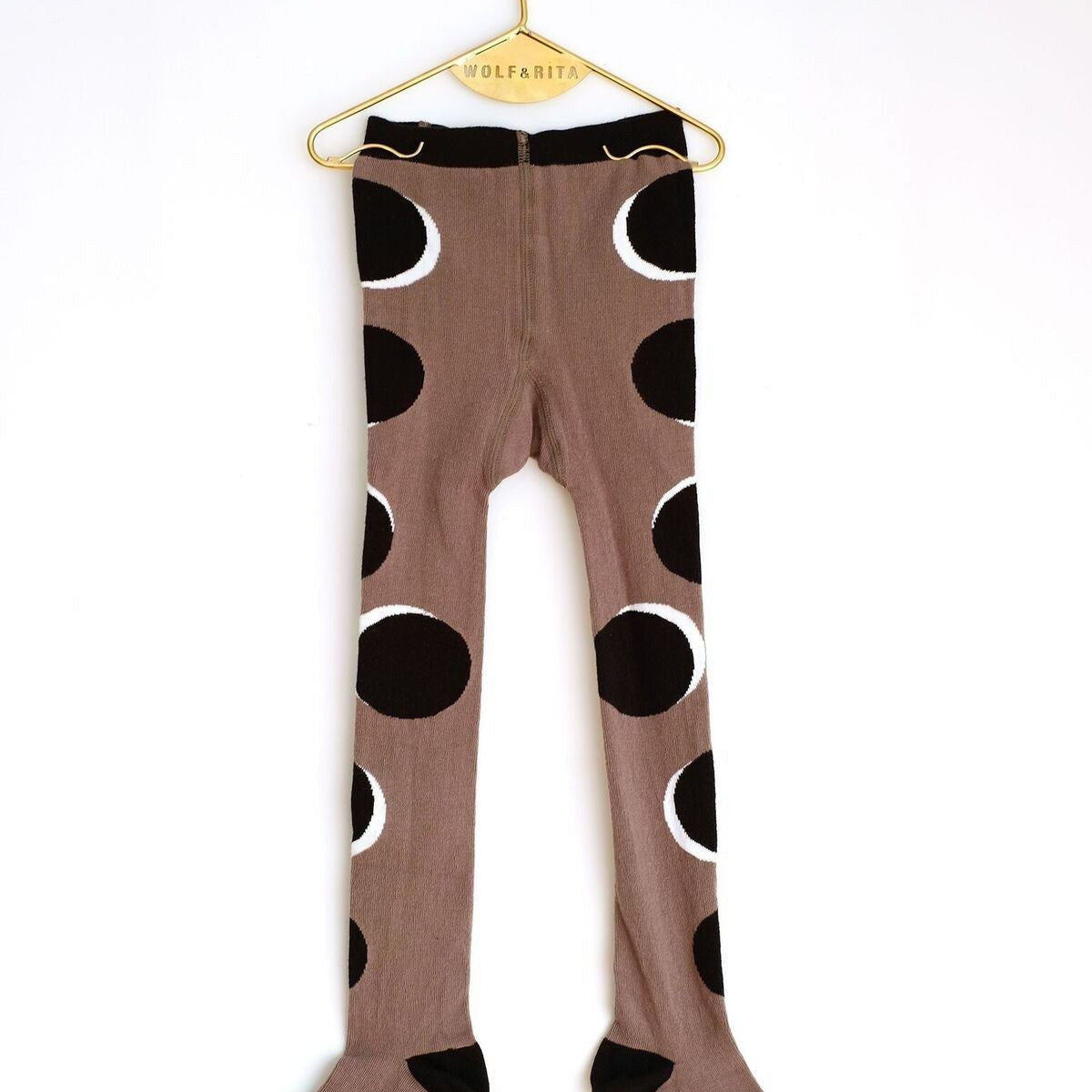Wolf and Rita Black Dots Tights - Accessories TAYLOR + MAX